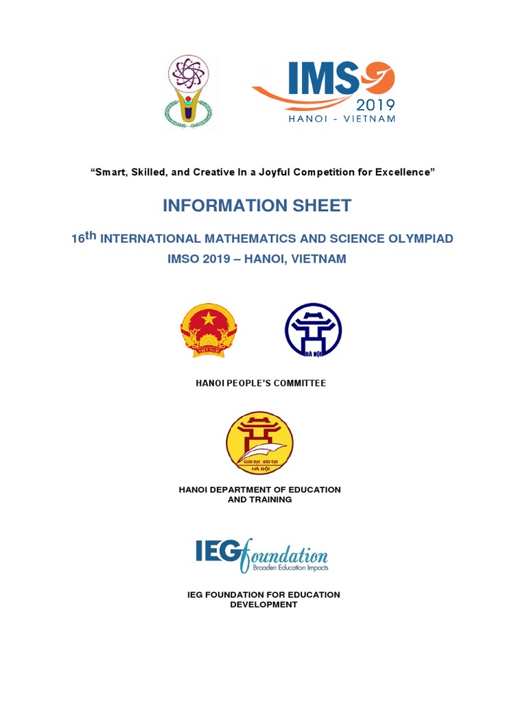 2019 IMSO Brochure Invitation | PDF | Nature