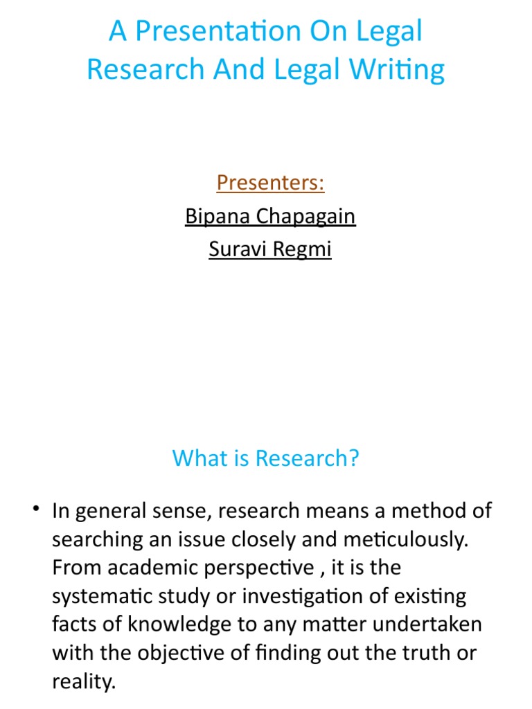Legal Research and Writing Overview | PDF | Public Sphere | Virtue