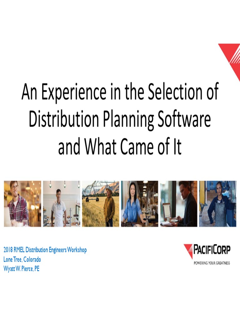 An Experience in The Selection of Distribution Planning Software and ...