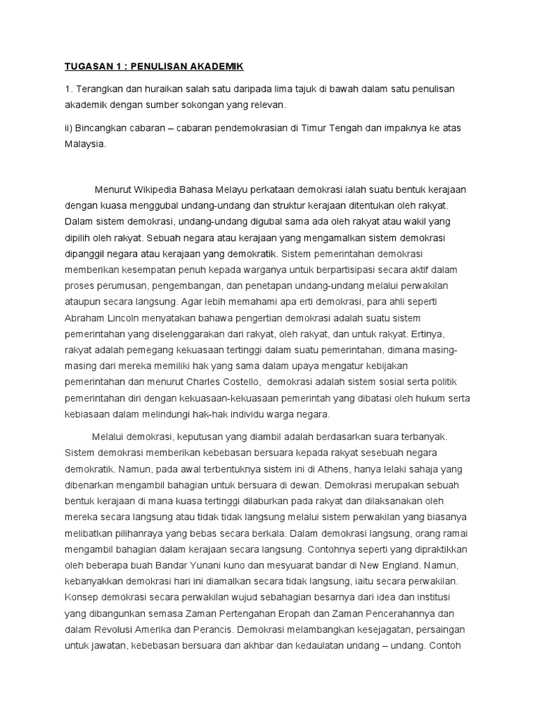 Penulisan Akademik | PDF