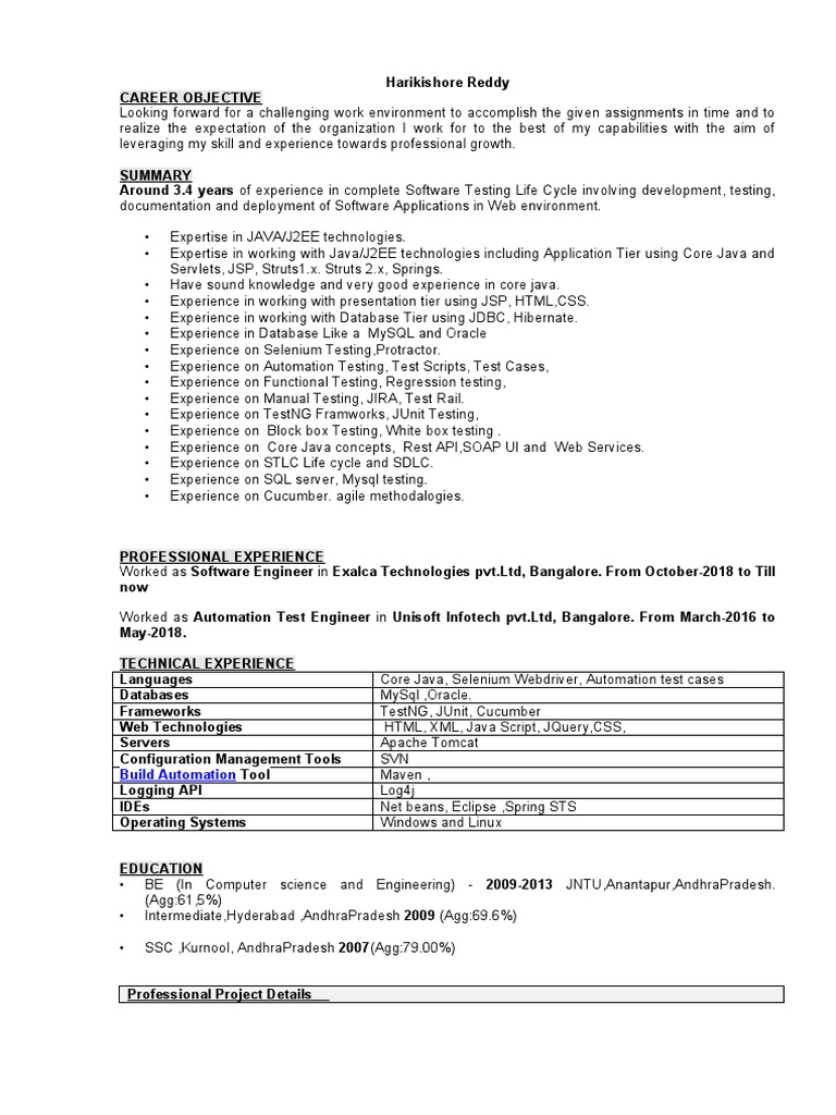 Harikishore | PDF | Web Service | Selenium (Software)