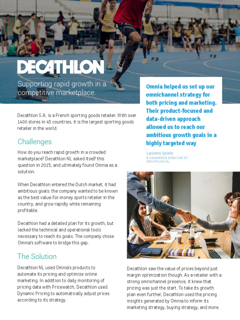 Decathlon Case Study | Download Free PDF | Pricing | Retail