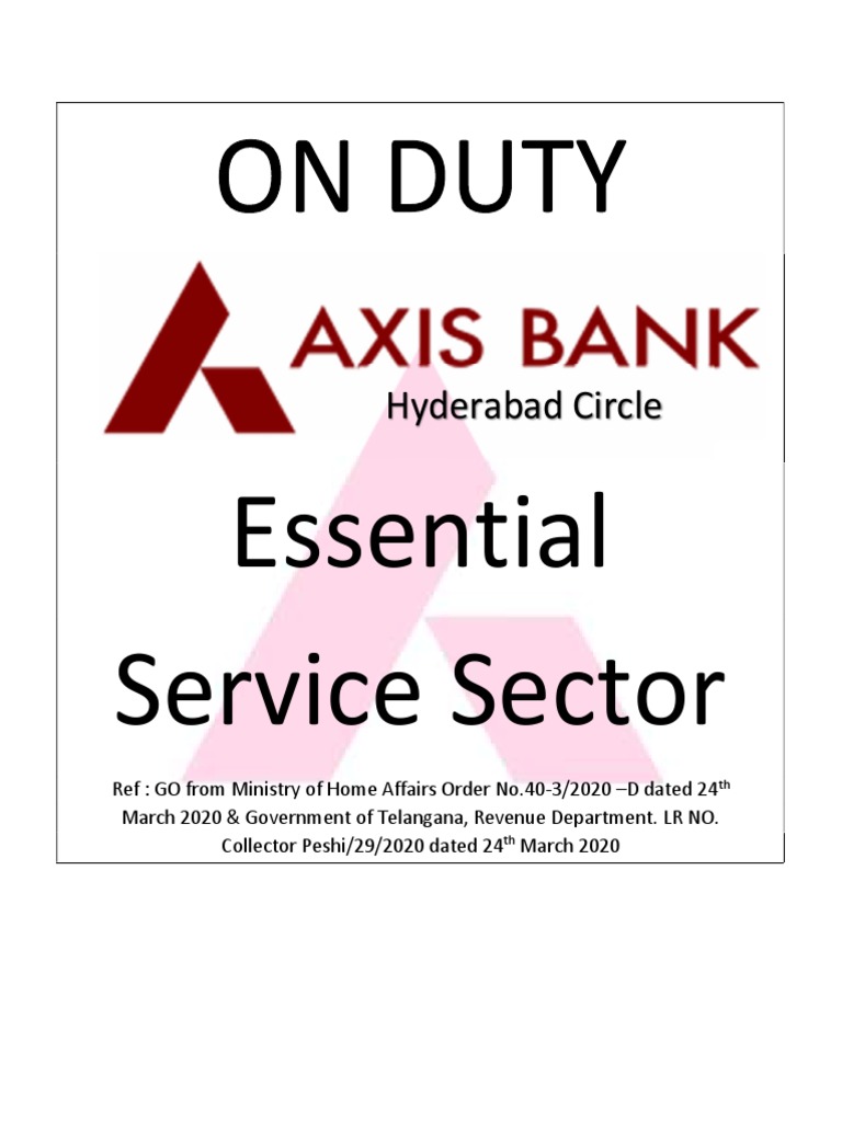 Essential Service Sector Guidelines | PDF