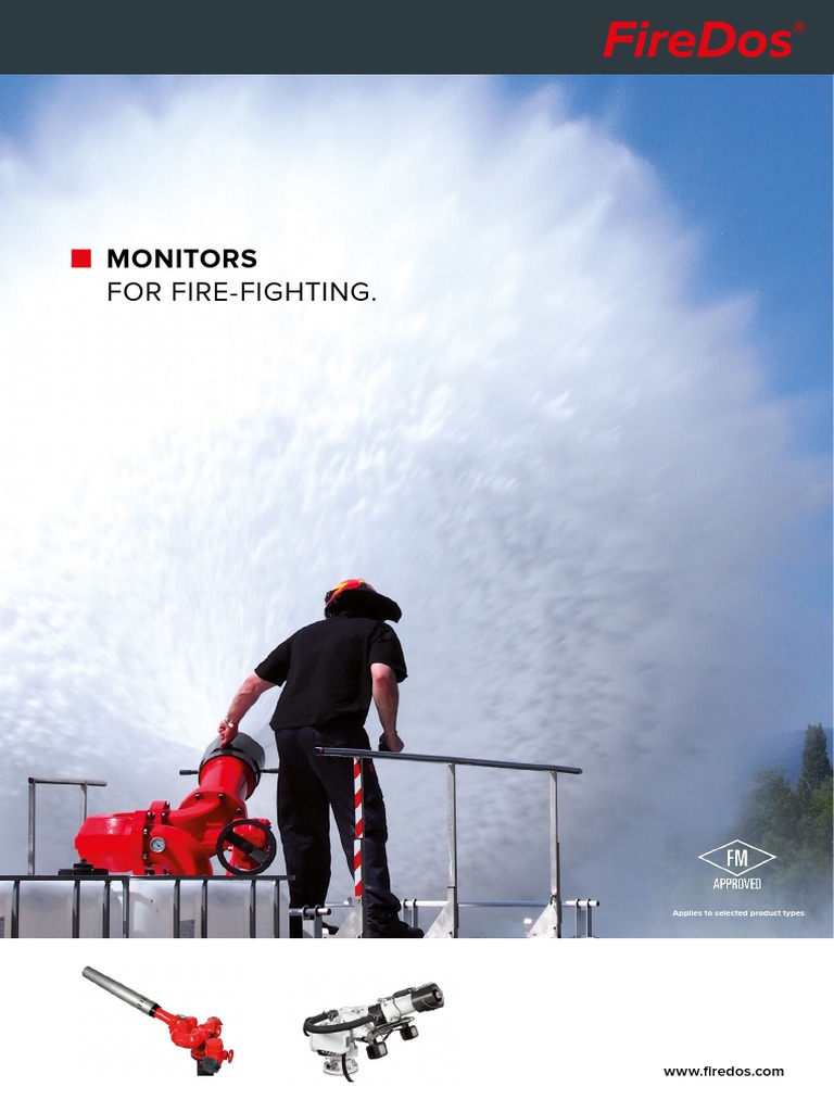 Monitors: For Fire-Fighting | PDF | Nozzle | Programmable Logic Controller