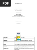 Drug Study - D5NSS | PDF | Wellness