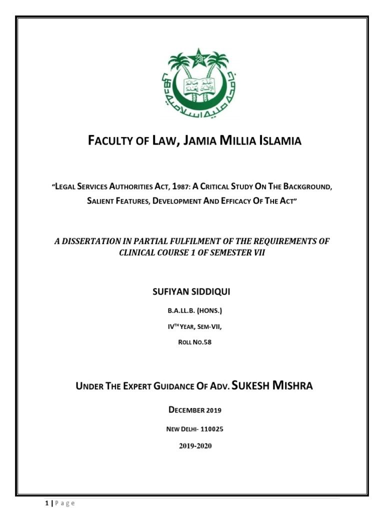 Adr Assignment SUFIYAN PDF | PDF | Legal Aid | Supreme Court Of India