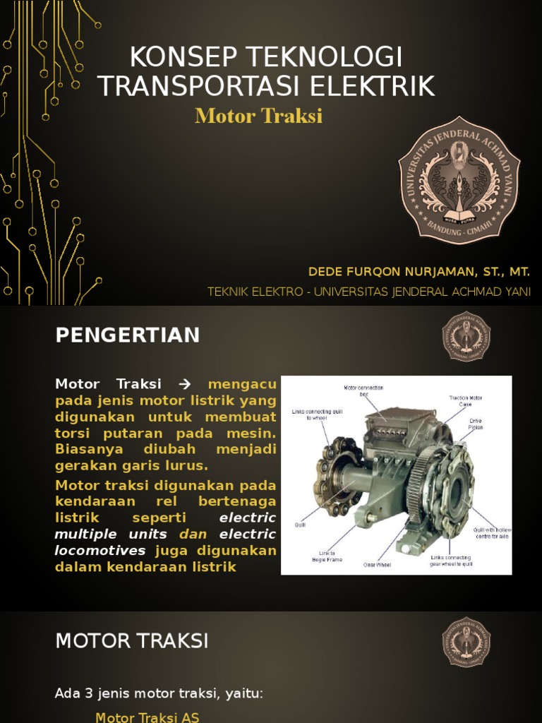 2 - Motor Traksi | PDF