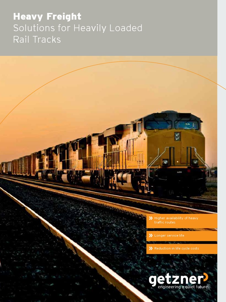 Brochure Heavy Freight Solutions For Heavily Loaded Rail Tracks en ...