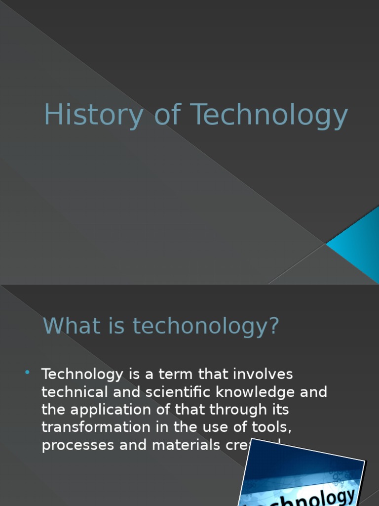 Evolution of Technology Through History | PDF | Engineering | Science