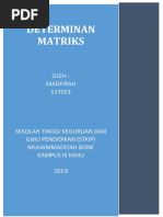 Menghitung Adjoin Matriks 3x3 | PDF | Sains & Matematika
