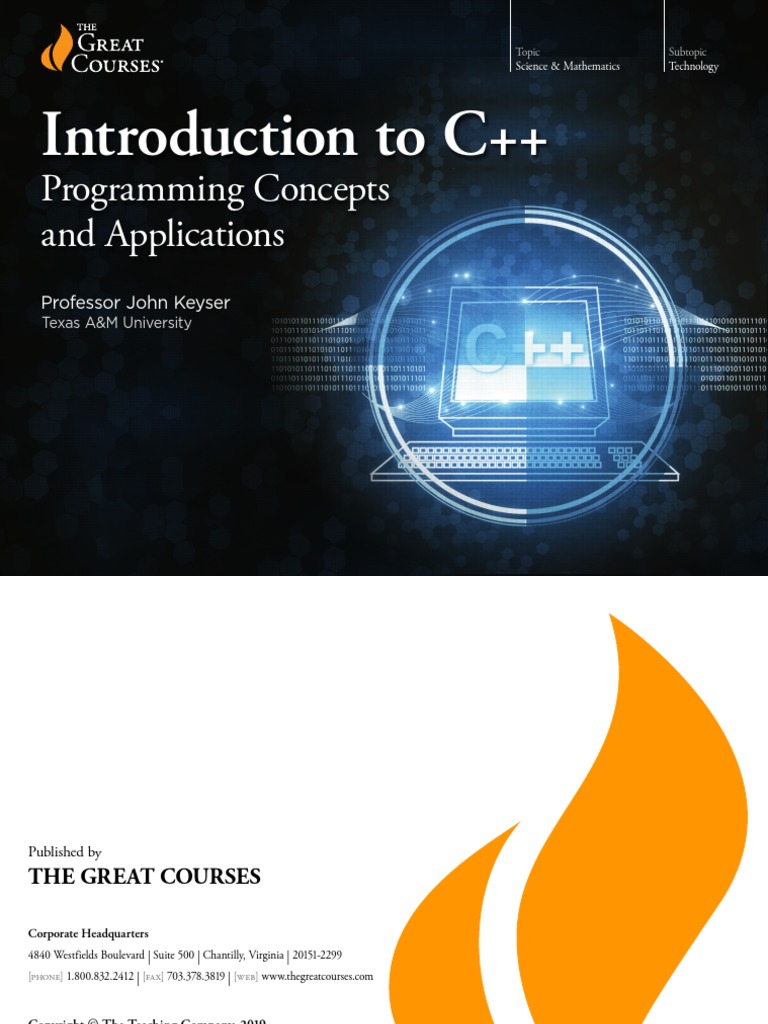 2074 Introduction To C Plus Plus PDF | PDF | C++ | Computer Programming