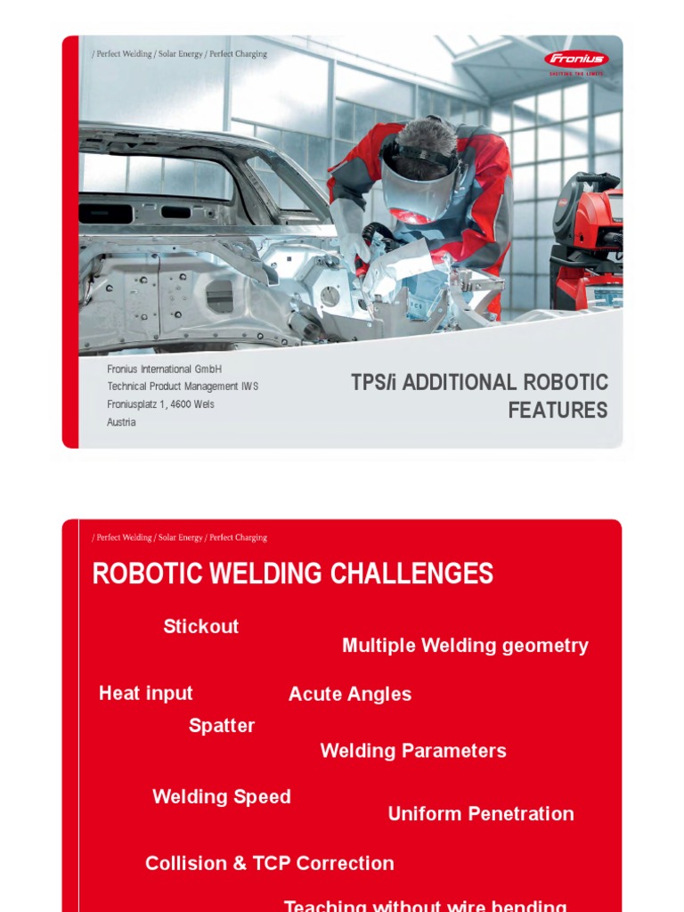 TPSI | PDF | Robotics | Welding