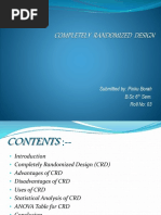 CRD, RBD & LSD | PDF | Design Of Experiments | Experiment