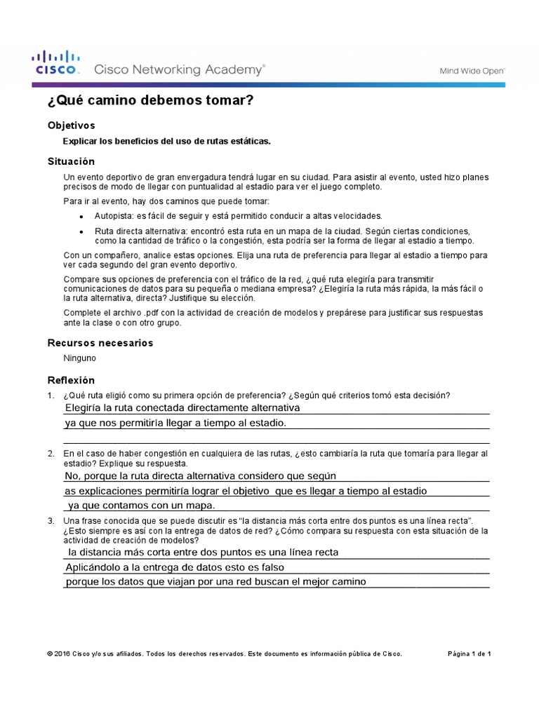 2.0.1.2 Which Way Should We Go Instructions | PDF | Science | Ciencia y ...