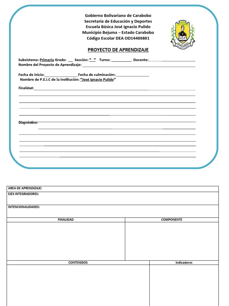 Formato de Proyectos | PDF