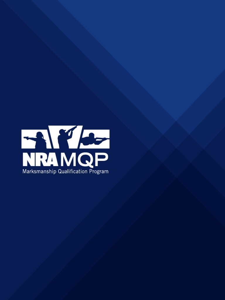 NRA MQP Marksmanship Qualification Program JAN 2020 PDF | PDF ...