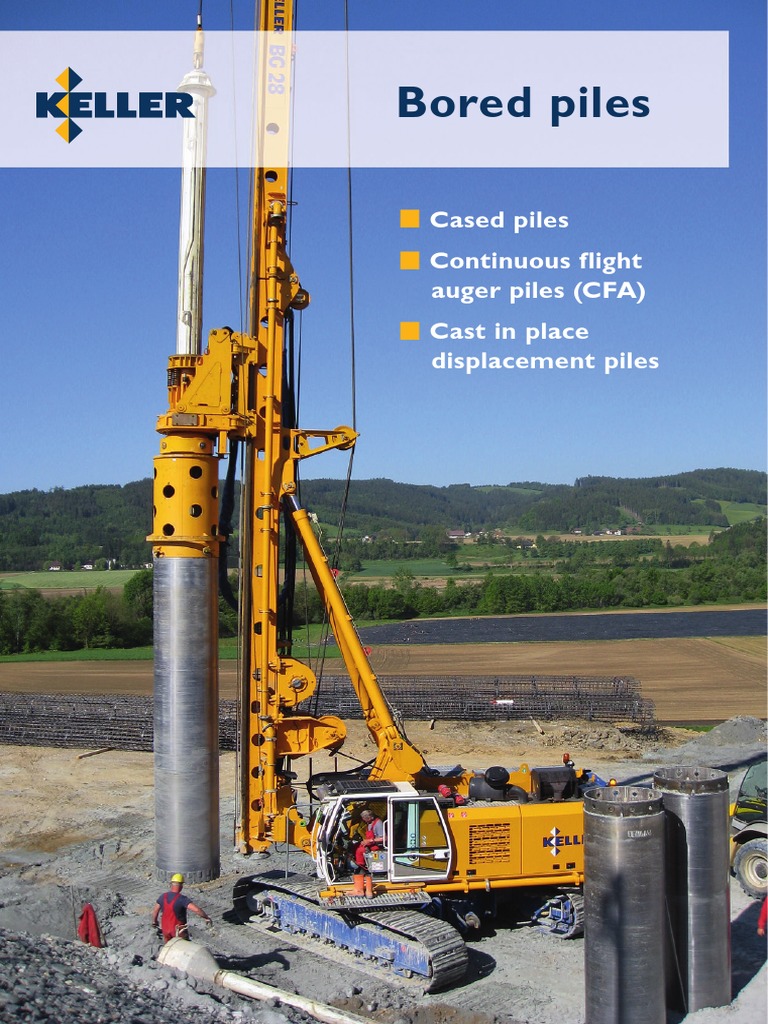 20-01EN Bored Piles | PDF | Deep Foundation | Building Engineering