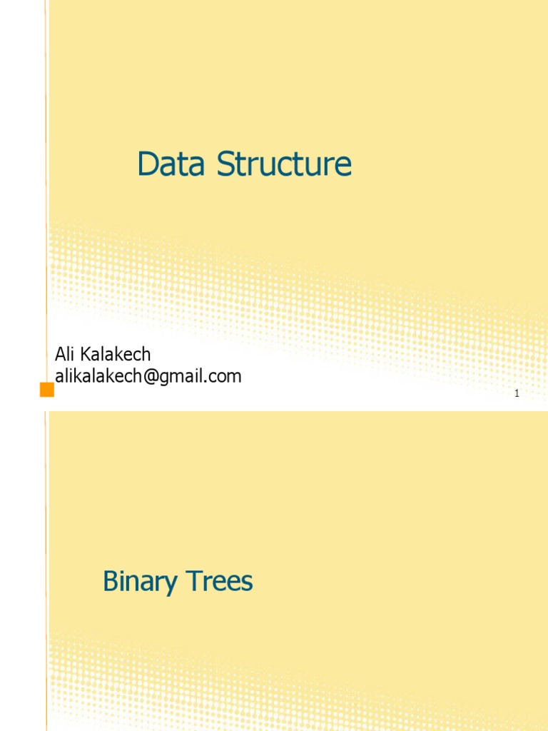 Data Structure Ali Kalakech Pdf Algorithms And Data Structures