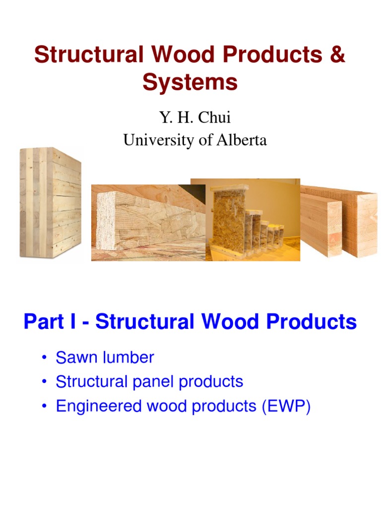 Structural Wood Products and Systems PDF | PDF | Framing (Construction ...