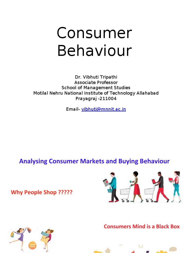 Consumer Behaviour | PDF | Consumer Behaviour | Motivation