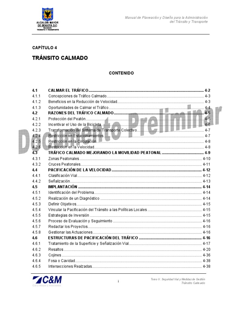 Zonas de Tránsito Calmado en Bogotá | PDF | Peatonal | Calle