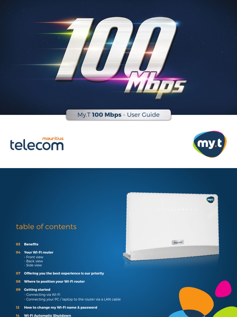 100Mbps-User Guide English-Final PDF | PDF | Wi Fi | Wireless Lan