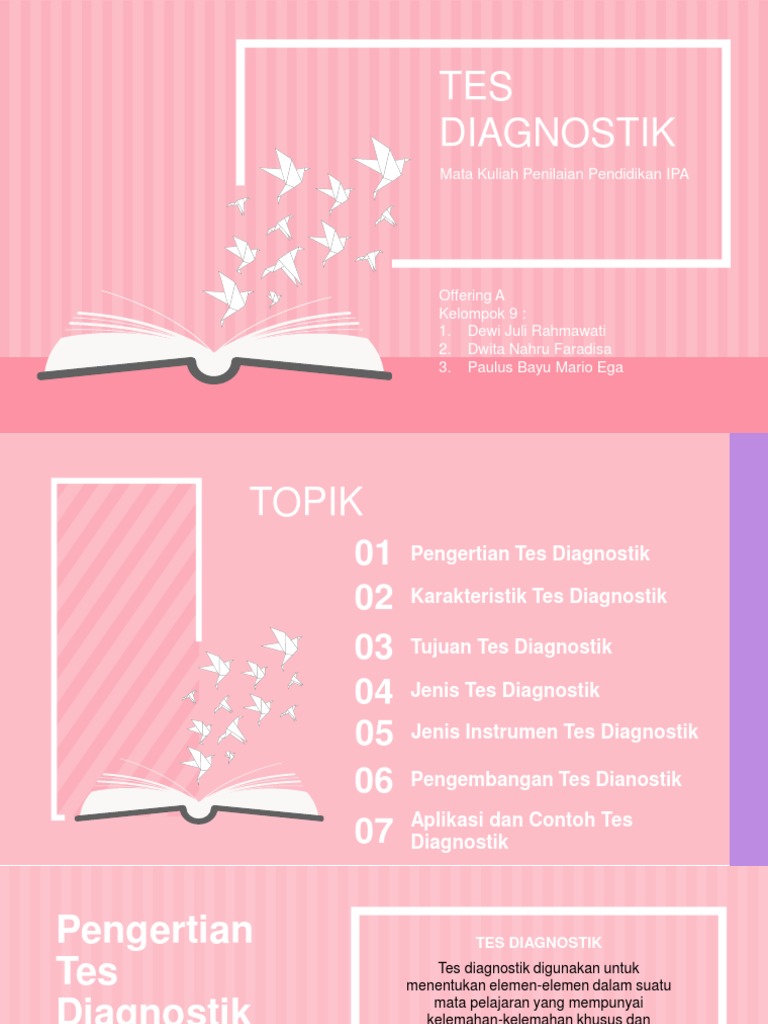 Tes Diagnostik | PDF