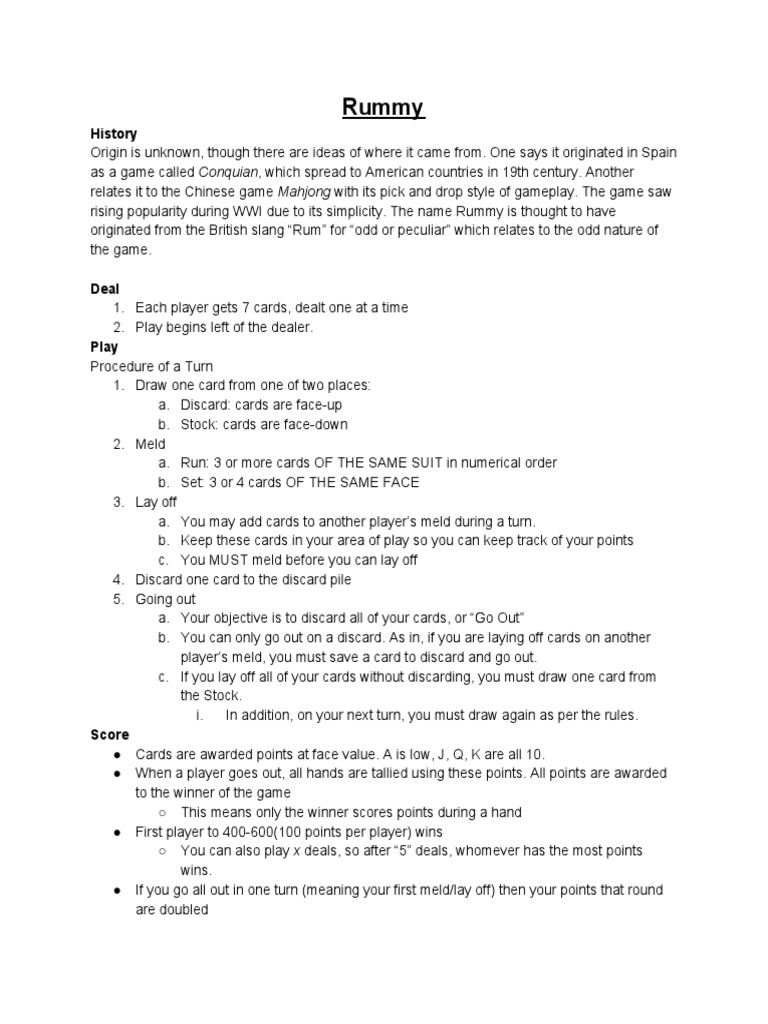 Card Games | PDF | Rummy | Gaming Devices