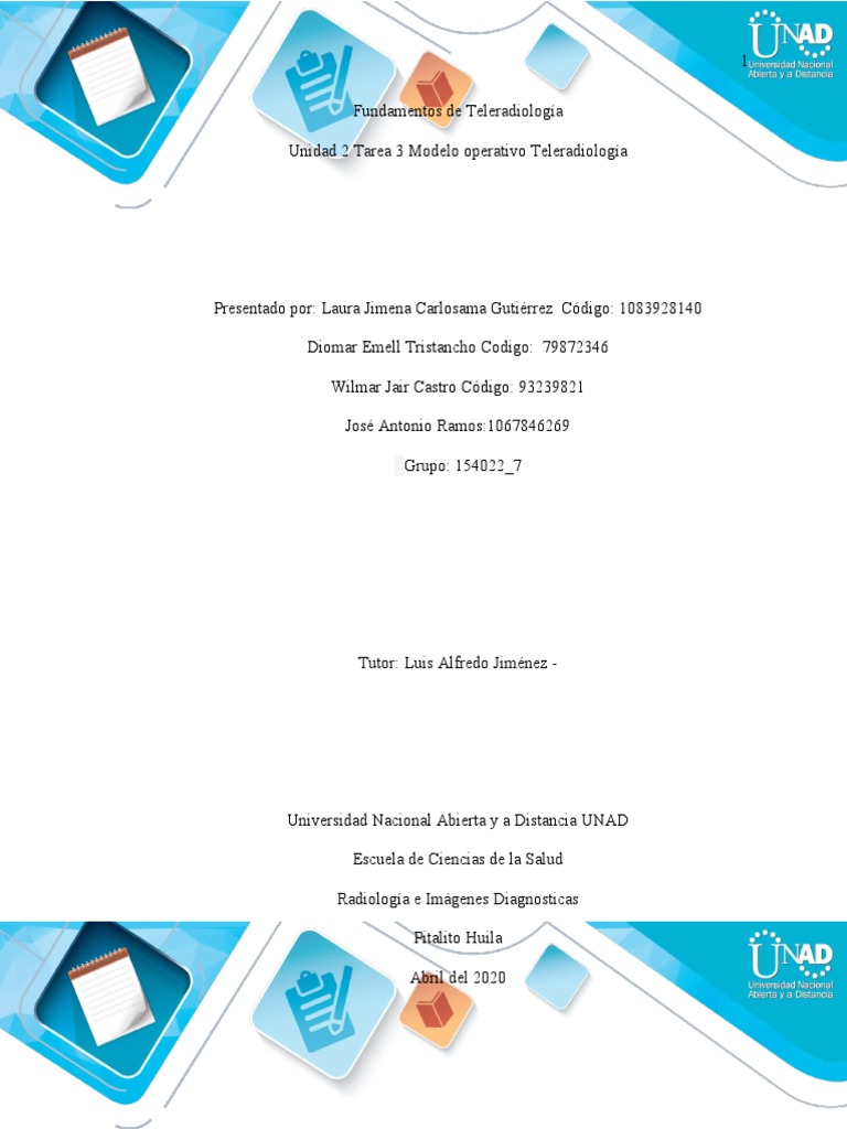 Unidad 2 - Tarea 3 - Colaborativo | PDF | Cognición | Ciencia cognitiva