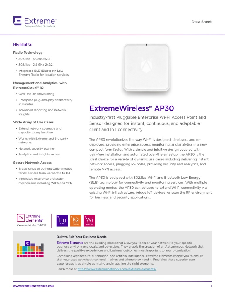 Ap30 Data Sheet PDF | PDF | Wi Fi | Ieee 802.11