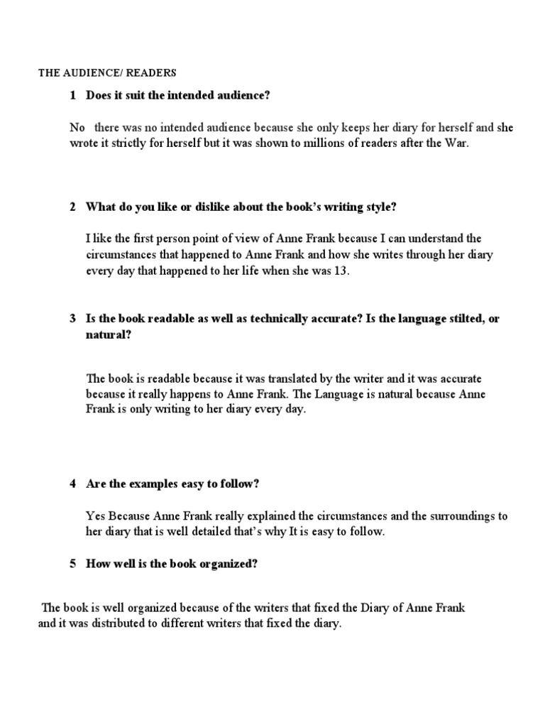 Audience Reader | PDF