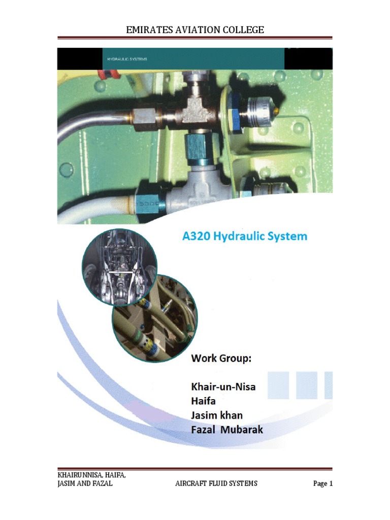 A320 Hydraulic and Secondary Flight Control Systems | PDF | Aircraft ...