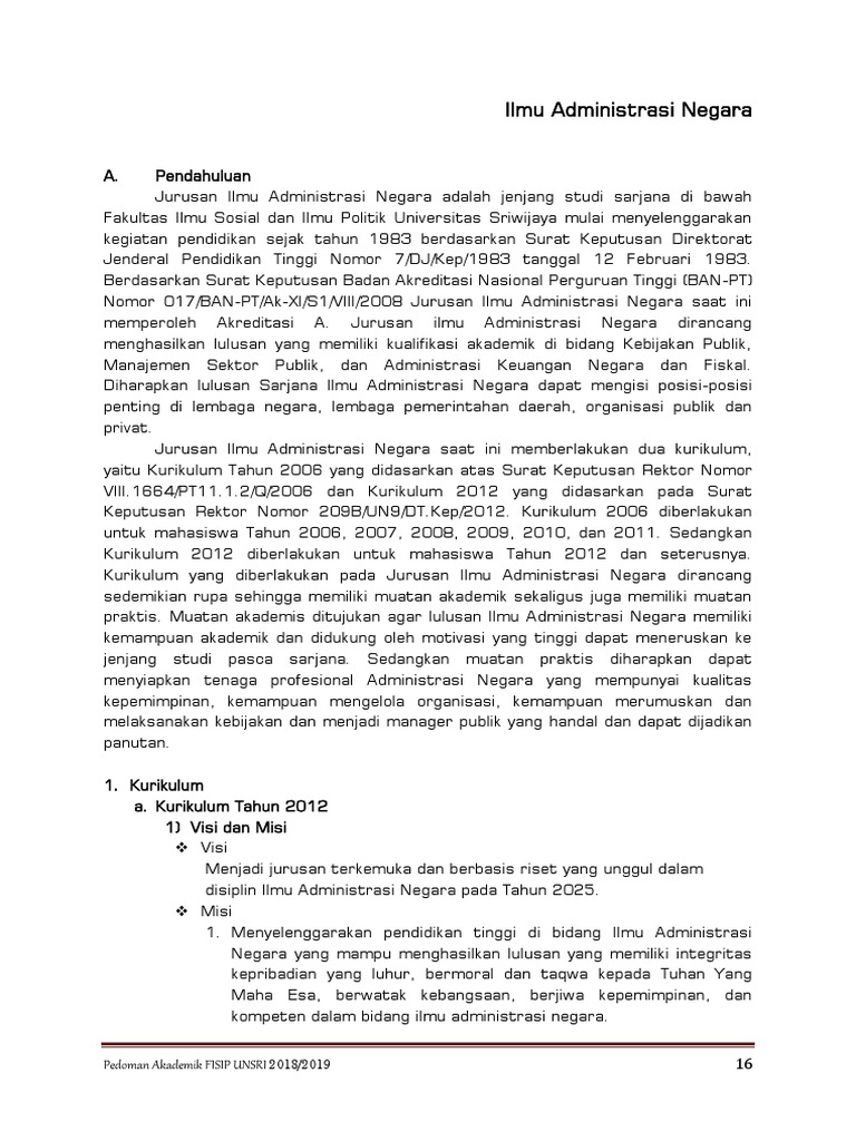 Ilmu Administrasi Negara | PDF | Karier & Perkembangan | Bisnis