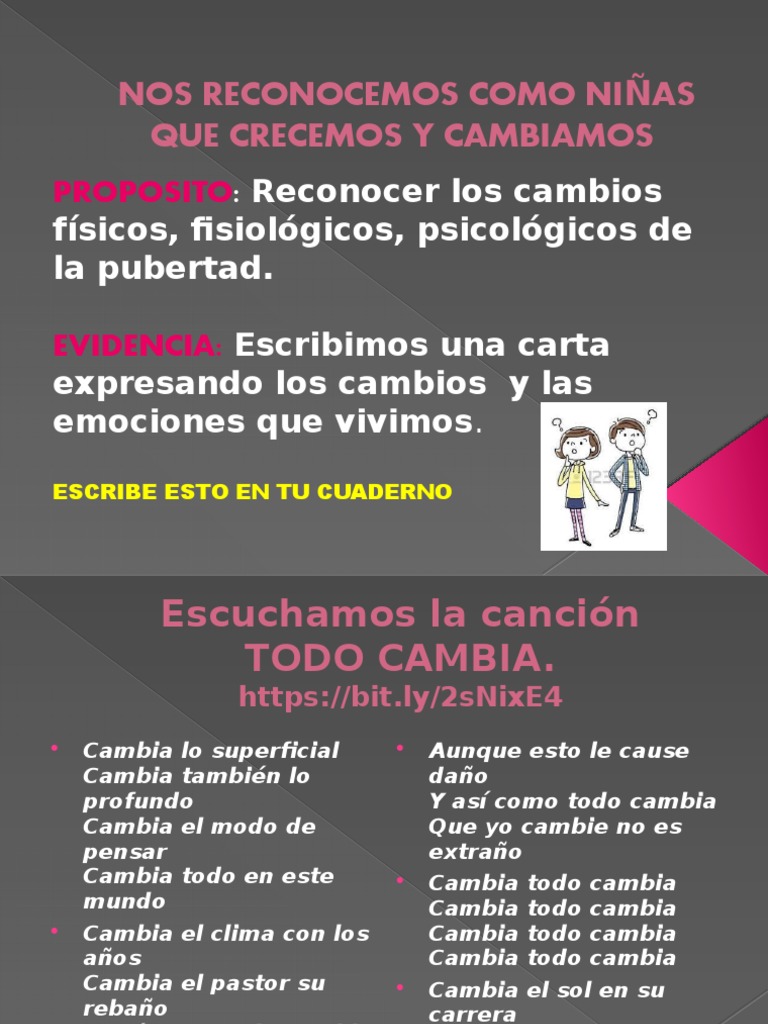 Crecemos y Cambiamos | PDF | Las emociones