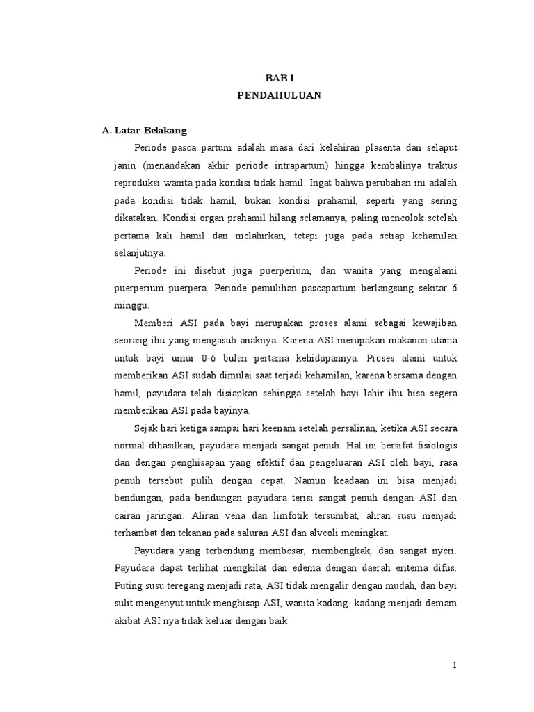 Mastitis: Gejala dan Penanganan Payudara | PDF