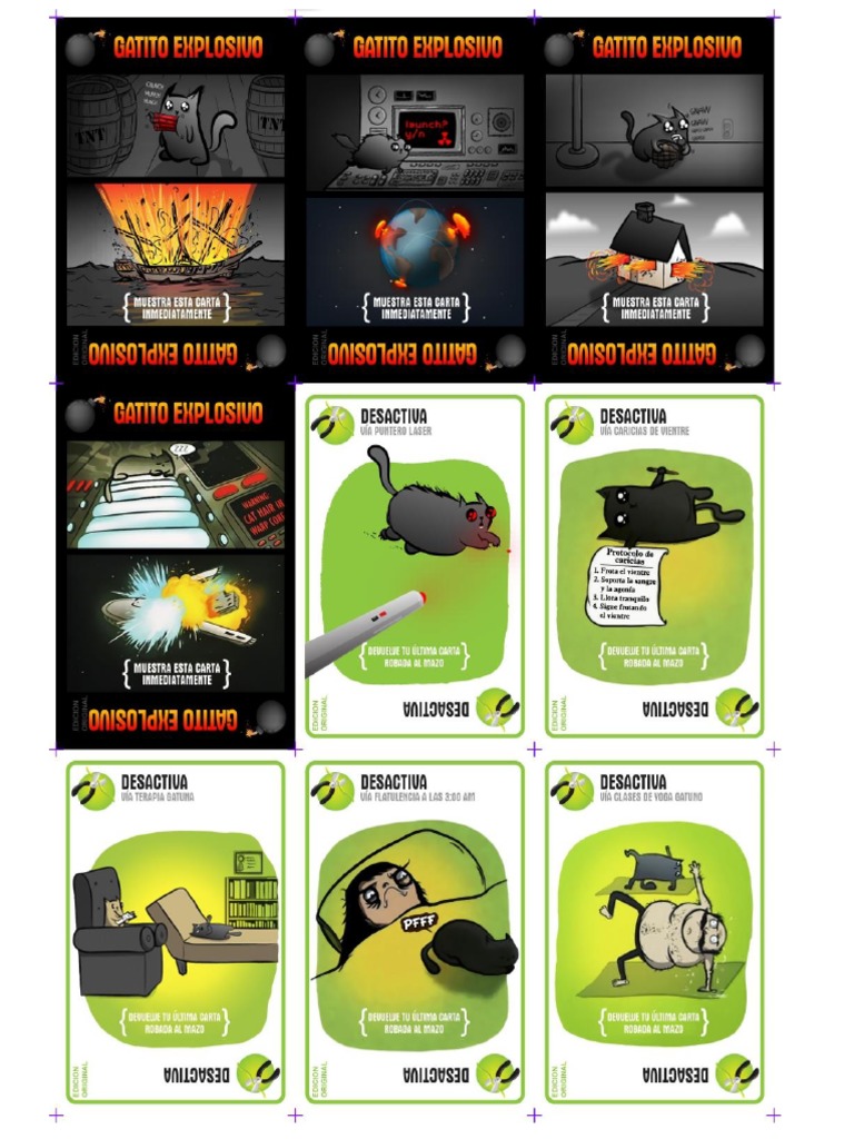Exploding Kittens Carta | PDF