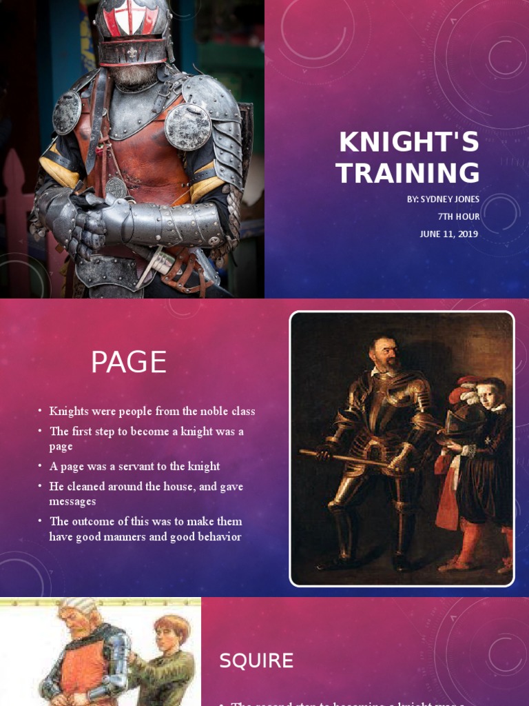 Steps to Becoming a Medieval Knight | PDF