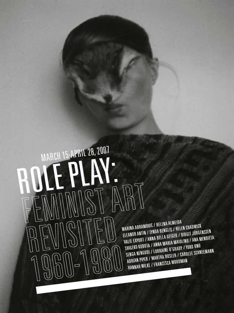 Role Play - Feminist Art Revisited | PDF