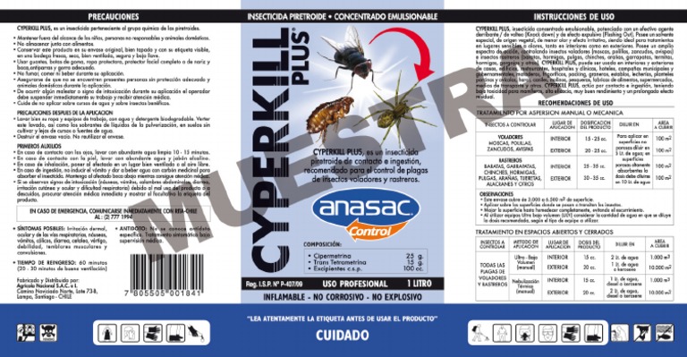 CYPERKILL PLUS 1lt. Ok | PDF
