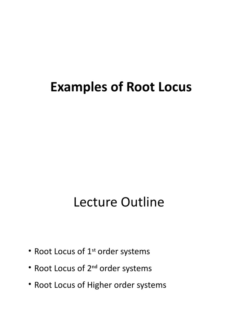 Examples of Root Locus | PDF | Mathematical Objects | Geometry