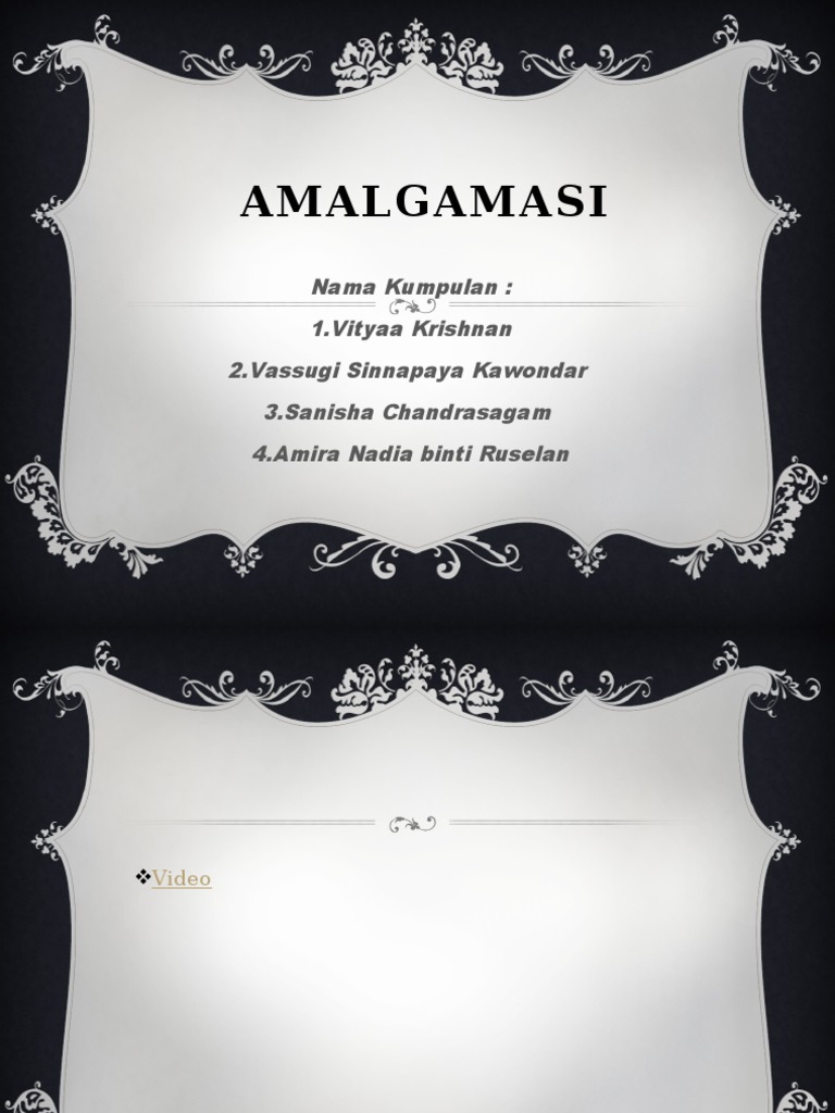 Slide Amalgamasi | PDF