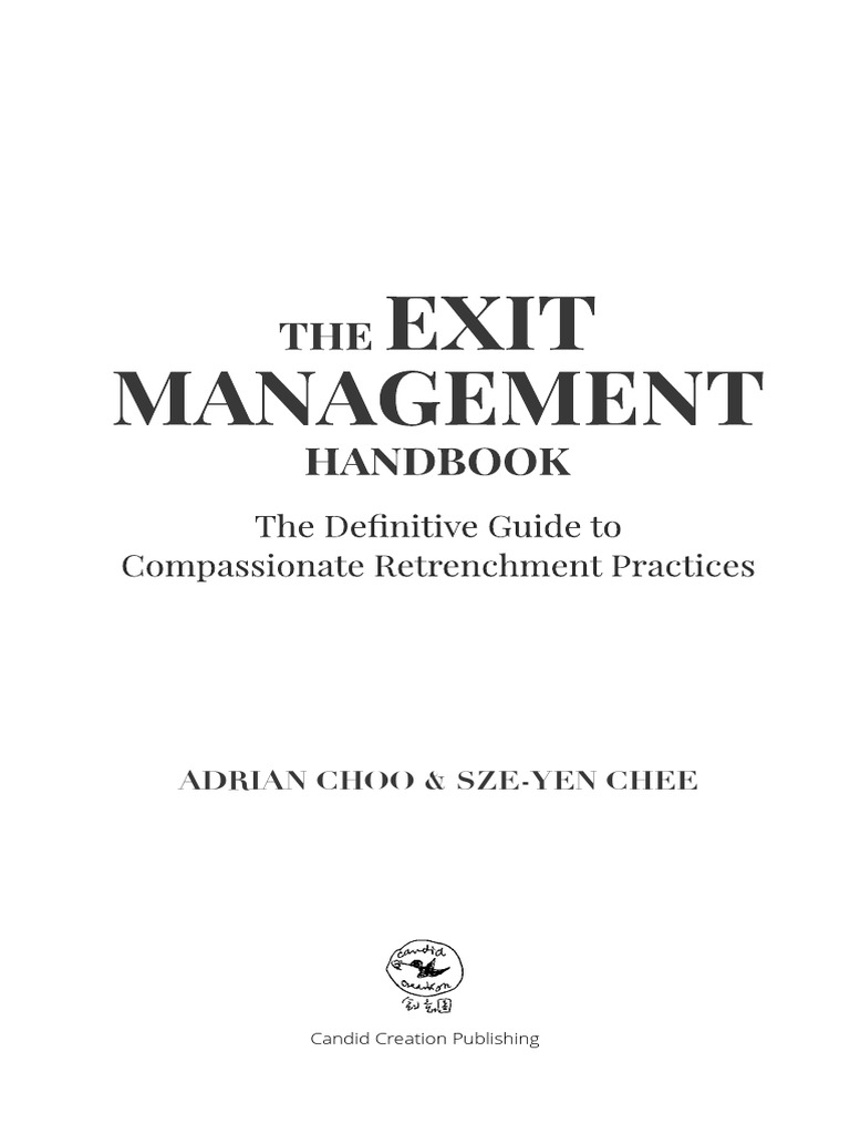 The Exit Management Handbook | PDF | Layoff | Employment