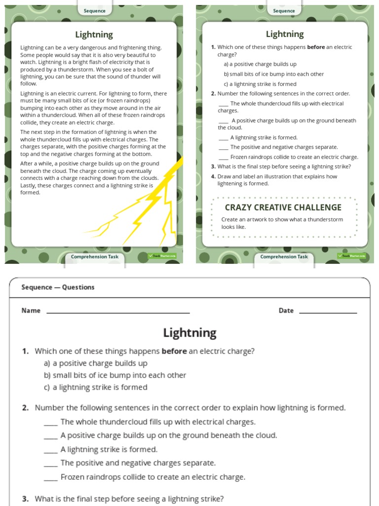 Lightning | PDF | Severe Weather And Convection | Lightning
