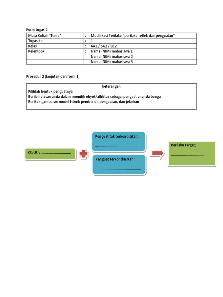Tugas 1 Form 3 | PDF