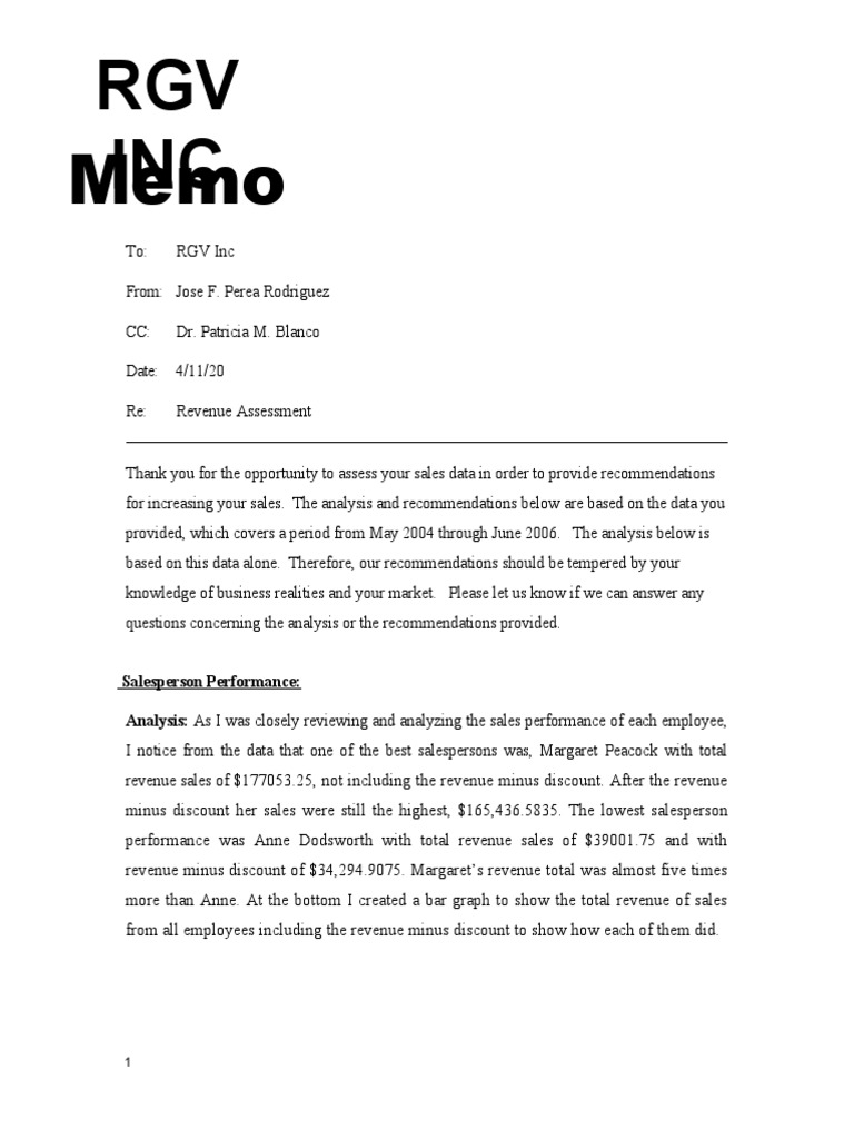 RGV Inc Analysis | PDF | Business