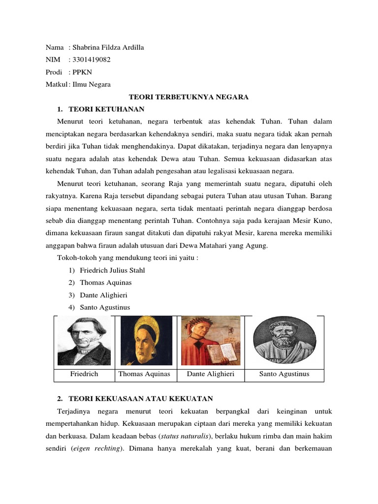 TEORI TERBENTUKNYA NEGARA - iLNEG-dikonversi PDF | PDF