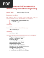 Penitential Rite and Reflection Service | PDF | Forgiveness | Mercy