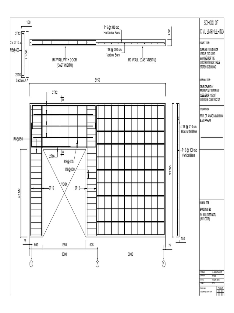 RC DOOR & RC Wall Cast Insitu 4 11 Apr 2019 | PDF | Economic Sectors ...