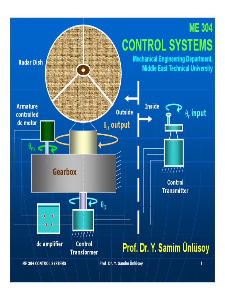 Control Systems Control Systems: ME 304 ME 304 | PDF | Electric Motor ...