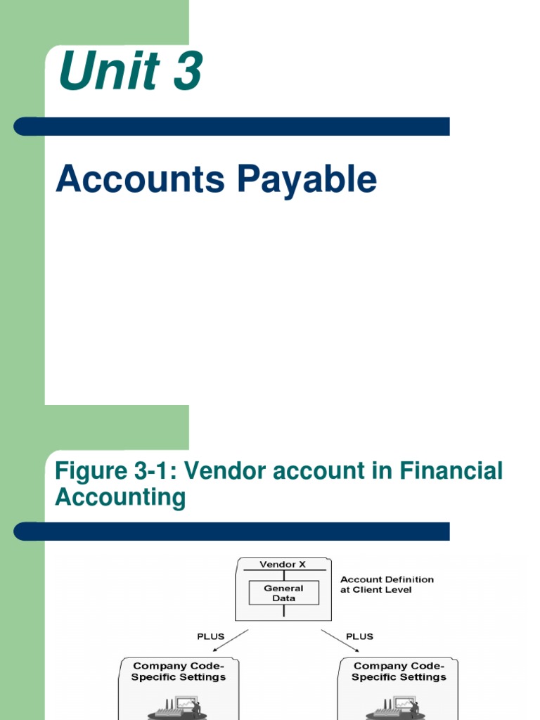Unit 3 Accounts Payable | PDF